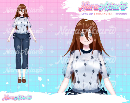 Radiant Red-Haired Anime VTuber Models: Embrace the Passion of Live2D ...