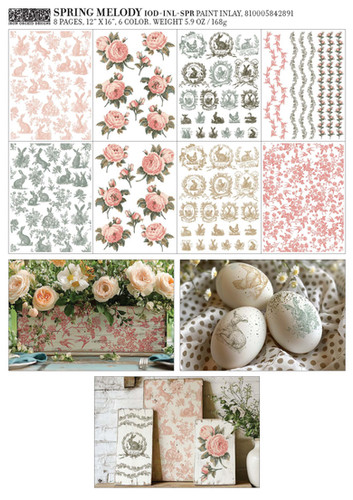 ‘Spring Melody’ paint inlay | Missy Hay Collective