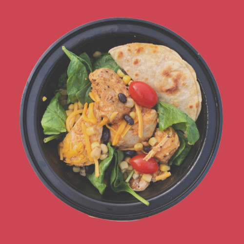 BOWL A: Chicken Quesadilla Salad | Hot Body Bowls
