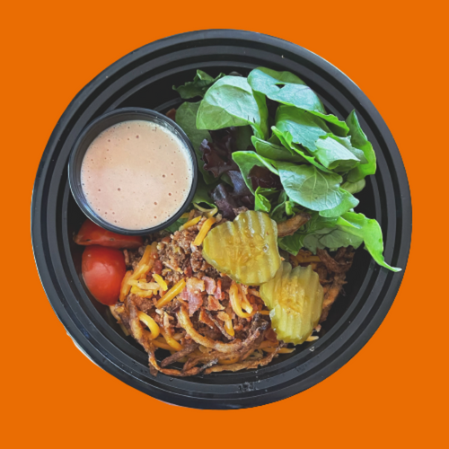 BOWL B: Western BBQ Burger Salad | Hot Body Bowls