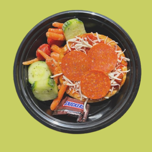 BOWL D: Pita Pizza Lunchable | Hot Body Bowls