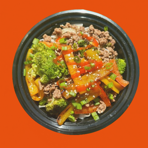 BOWL B: Firecracker Beef Noodles | Hot Body Bowls