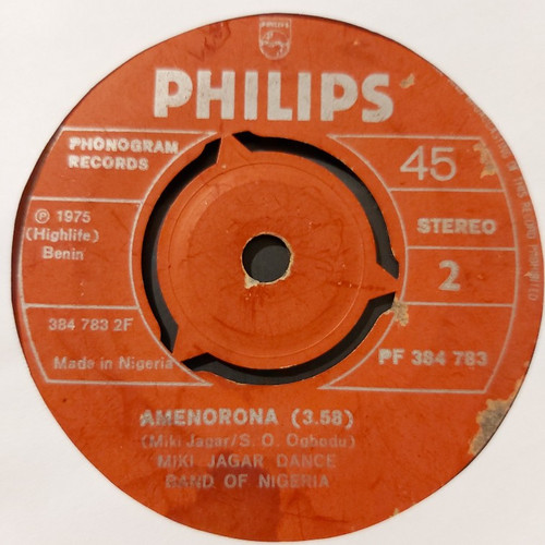 Miki Jaga Dance Band - Amenorona [Philips] | www.afrowanted.com