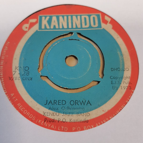 Kendu Jazz Band - Jared Orwa [Kanindo] | www.afrowanted.com