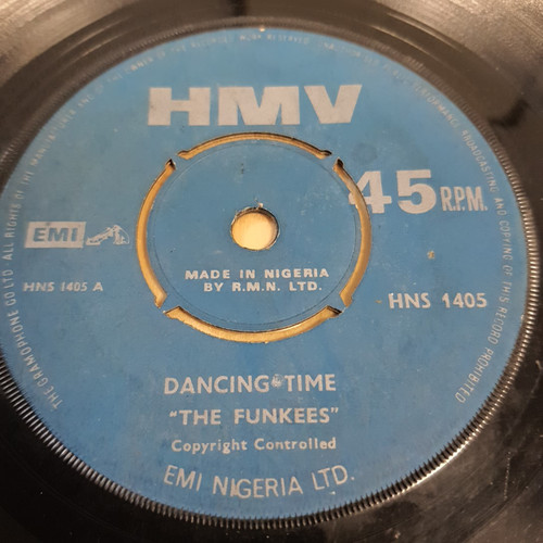 The Funkees – Dancing Time [HMV] | www.afrowanted.com