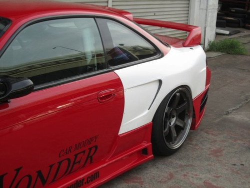CAR MODIFY WONDER S14 GT REAR FENDER 50MM | AlphaProject Imports