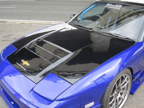CAR MODIFY WONDER CARBON 180SX GLARE BONNET | AlphaProject Imports