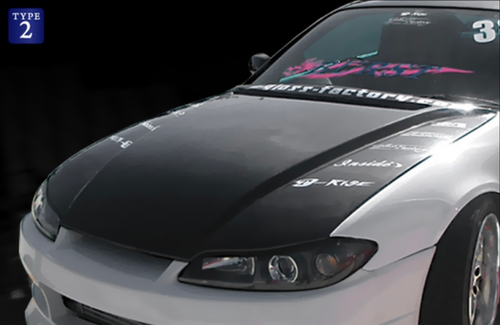 ORIGIN LABO S15 SILVIA TYPE 2 BONNET FRP | AlphaProject Imports