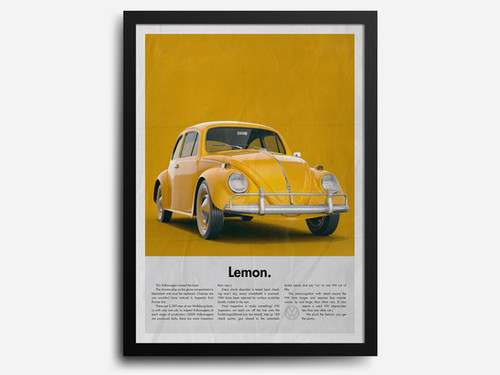 VW Beetle 'Lemon' Advert | Querkee