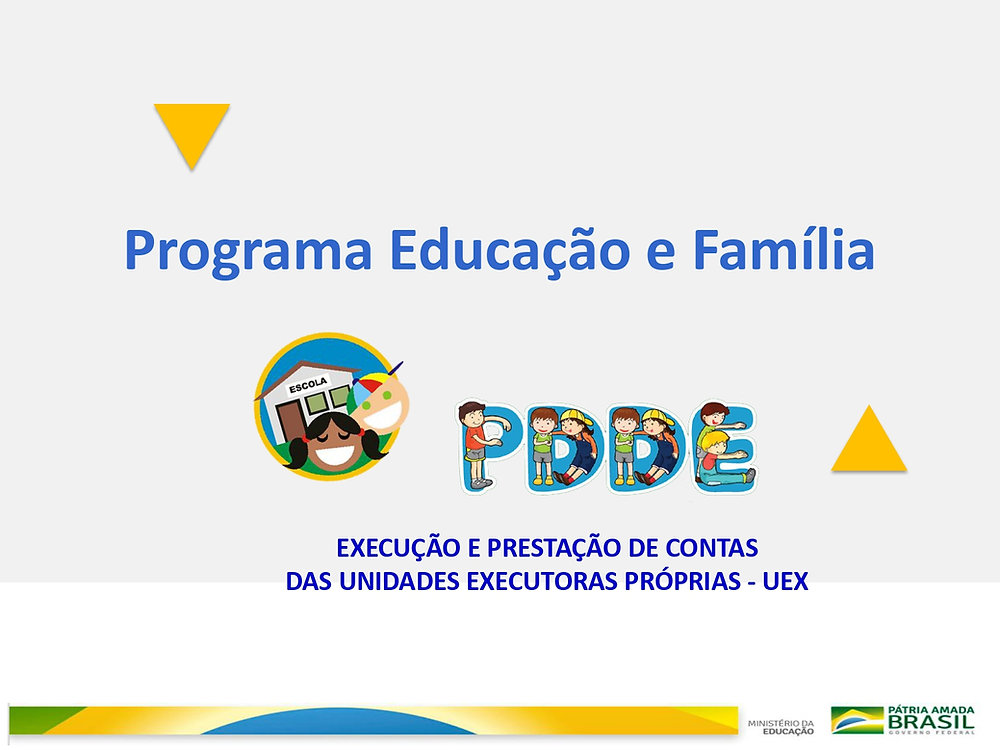 apresentação como fazer a PRESTAÇÃO DE CONTAS DO PDDE