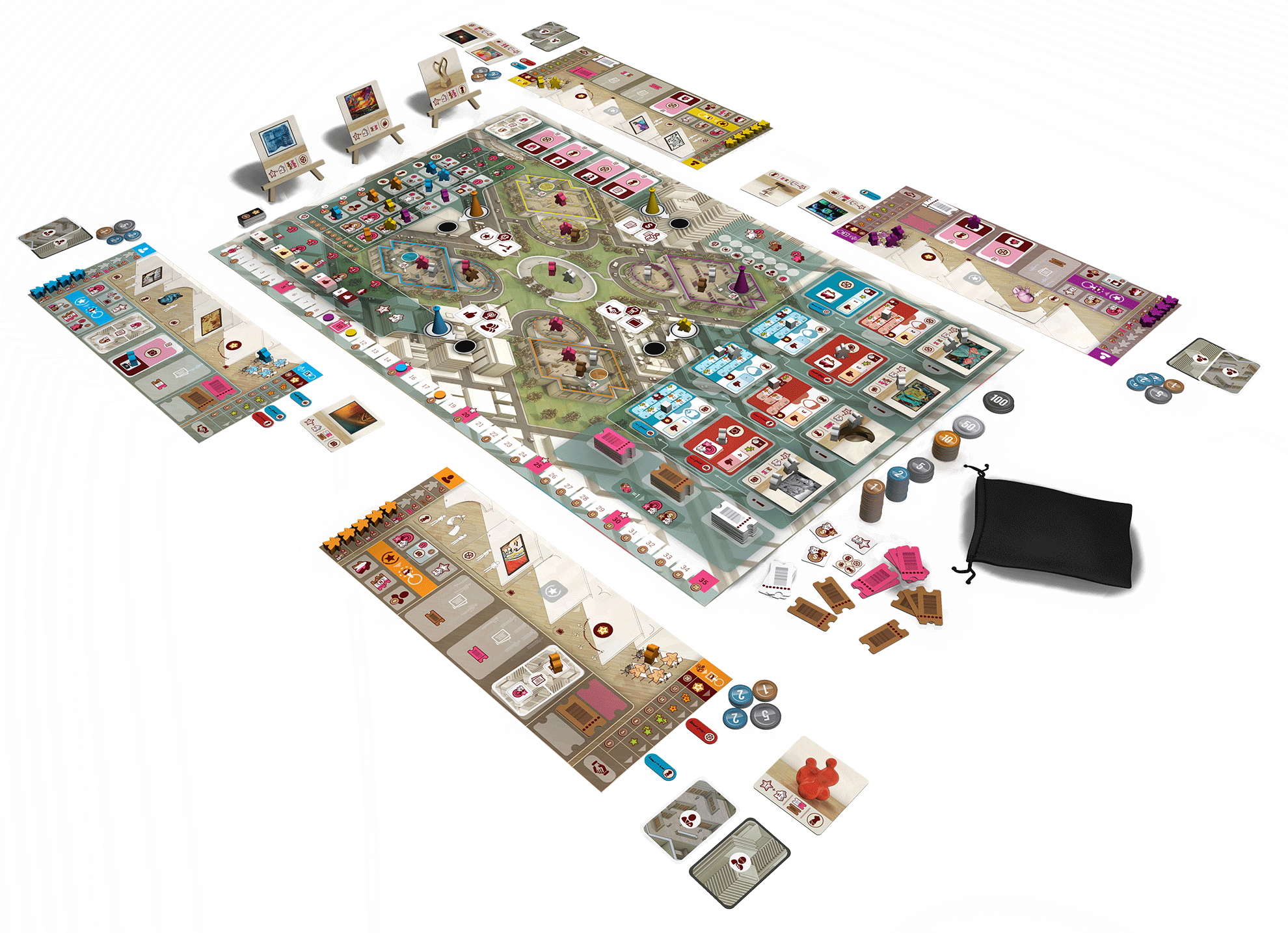 The Gallerist Board Game: The Art of Strategy | Colonna Contemporary