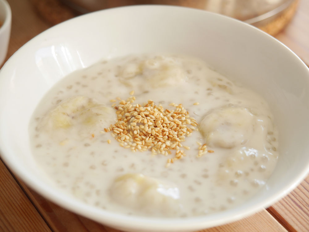 LES TRADITIONNELLES PERLES DE TAPIOCA LAIT DE COCO & BANANES