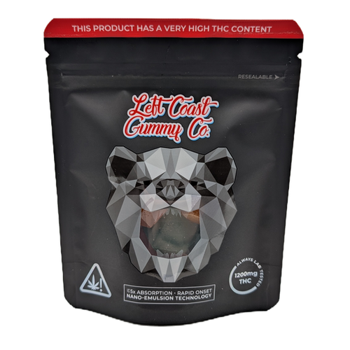 Left Coast Gummy Co. - 1200MG THC | The Gram