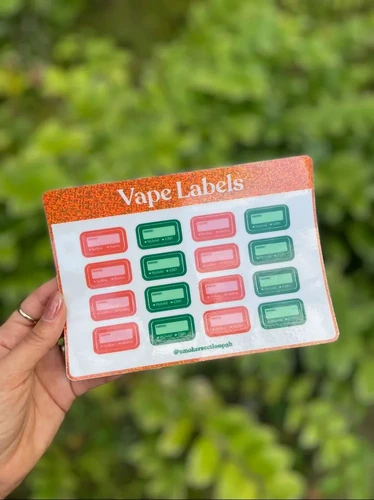 Smoker's Section - Vape Label Stickers | Budsbie