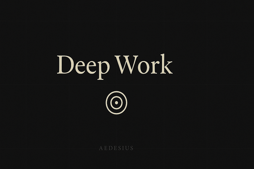 Deep Work : Definition, Benefits, and How to Master It