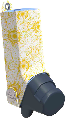 Sunflowers - Easi-Breathe Size | The Inhaler Tailor