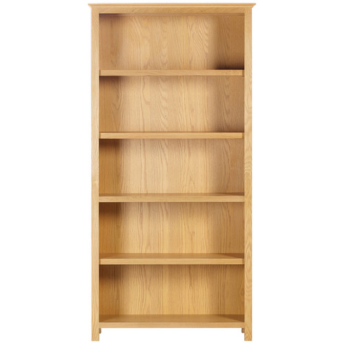 Minehead Oak 6' Tall Bookcase | Western Carpets