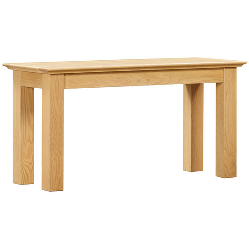 Minehead Oak Small Bench 90cm | Western Carpets