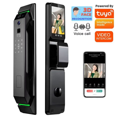 Smart X9 Face Smart Lock with Intercom | Peakzone Trading