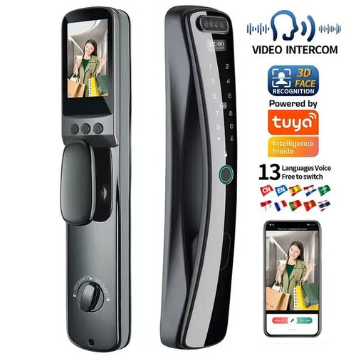 Smart Face N3 Smart Lock with Intercom - High-tech | Peakzone Trading