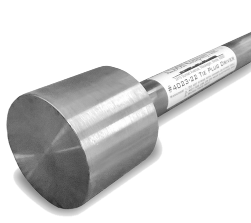 Tie Plug Driver- Stainless Steel | Axiom Rail Training