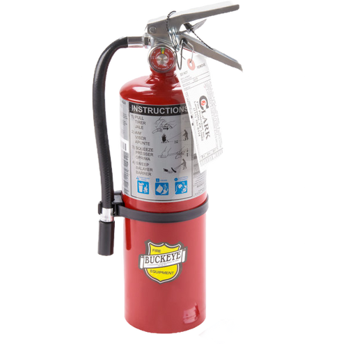 5 lb. ABC Fire Extinguisher - Rechargeable Untagged - UL Rating 3A-40B ...