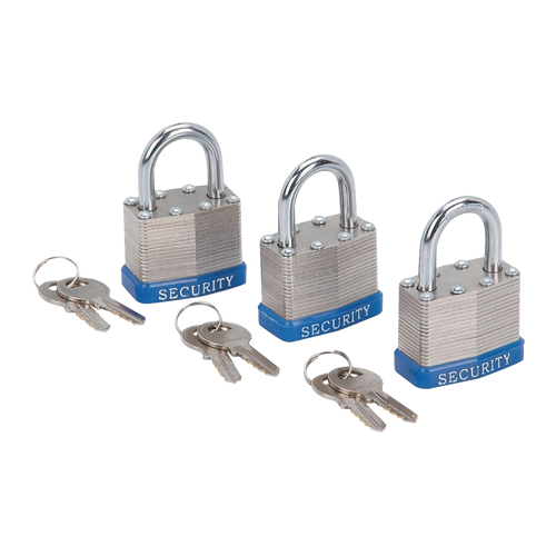 Keyed-Alike Padlocks, 3 Pc. | Axiom Rail Training
