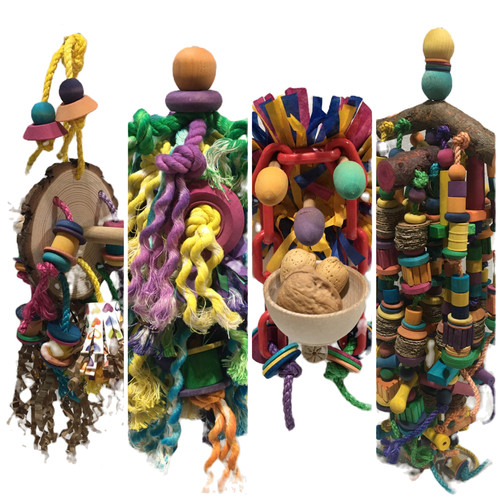 Customer Catalog | Beak Joy Parrot Toys