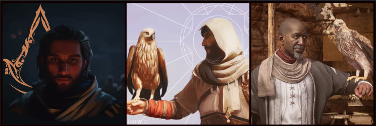 Assassin's Creed Mirage Art Reveal: Basim and Enkidu by Yasmin Page ...