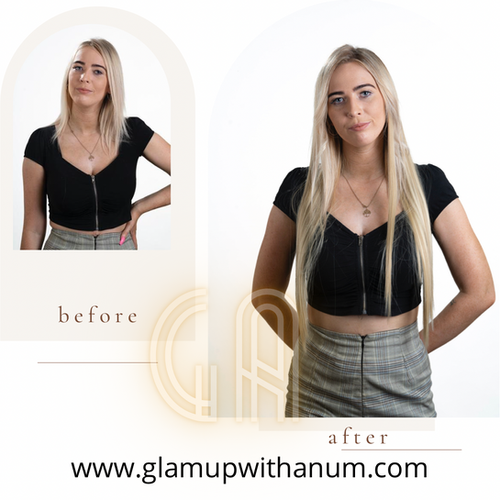 KERATIN STRAIGHT CLIP IN EXTENSIONS | Glam up with Anum