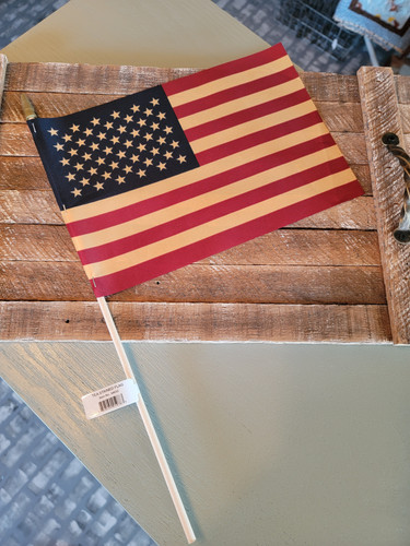 Tea Stained Flag | thevintagebutterfly