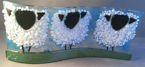Sheep Freestanding Wave | Allthingsglass