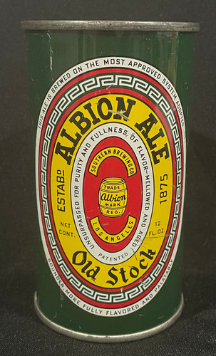 Albion Ale Old Stock Flat Top Can - Los Angeles, CA | VBC