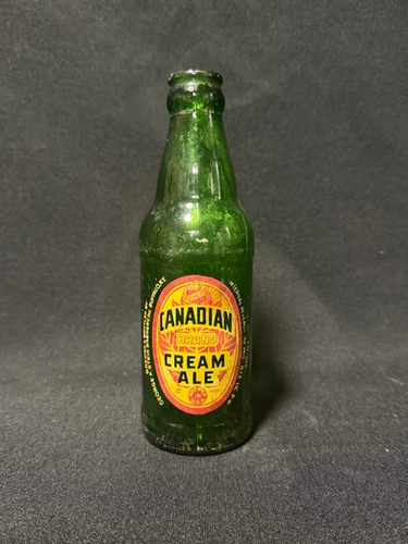 Canadian Cream Ale Painted Label IRTP Beer Bottle - Buffalo, NY | VBC