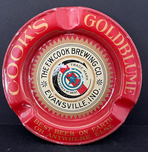 F.W. Cook Brewing Co. Ashtray - Evansville, IN | VBC