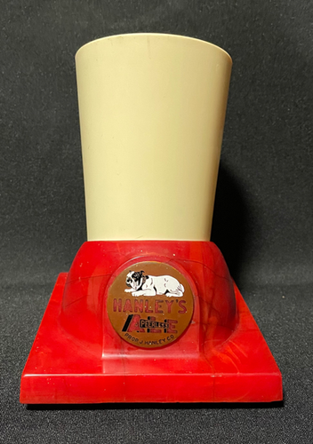 Hanley's Peerless Ale Beer Foam Scraper Holder - Providence, RI | VBC