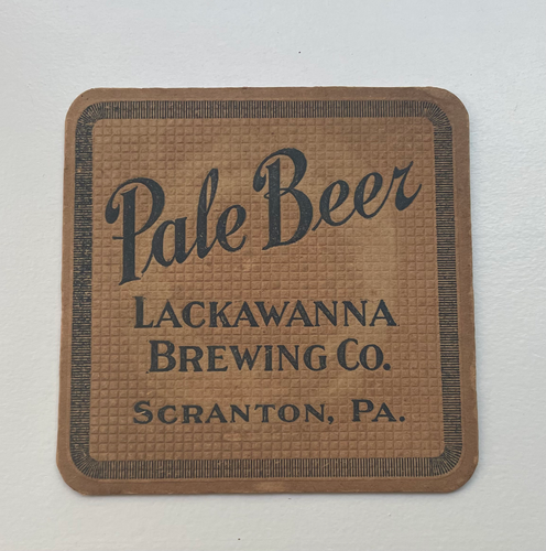 Lackawanna Brewing Co. Pale Beer Beer Coaster - Scranton | VBC