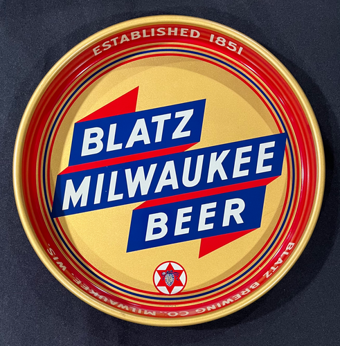 Blatz Brewing Beer Tray - Milwaukee, WI | VBC
