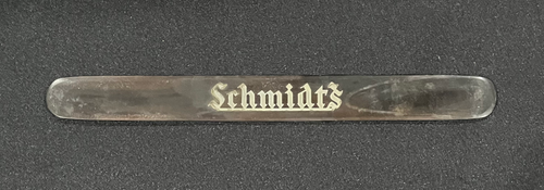 Schmidt's Beer Foam Scraper - Philadelphia, PA | VBC