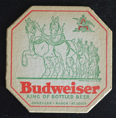 Budweiser Beer Coaster - St. Louis, MO | VBC