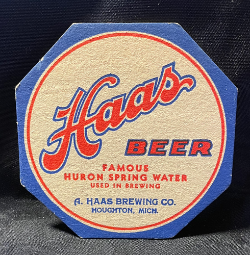 Haas Beer Coaster - Houghton, MI | VBC