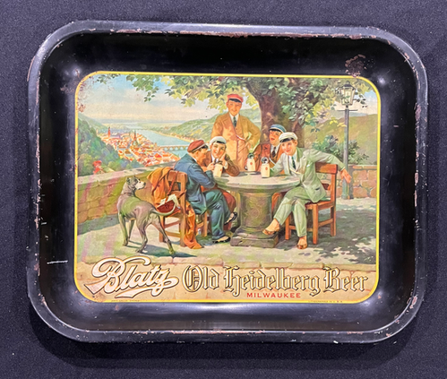 Blatz Old Heidelberg Beer Tray - Milwaukee, WI | VBC