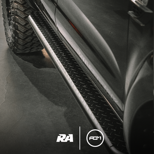 RockArmor Rocksliders & Side Steps - Ford Ranger Dual Cab (PX1/2/3 ...