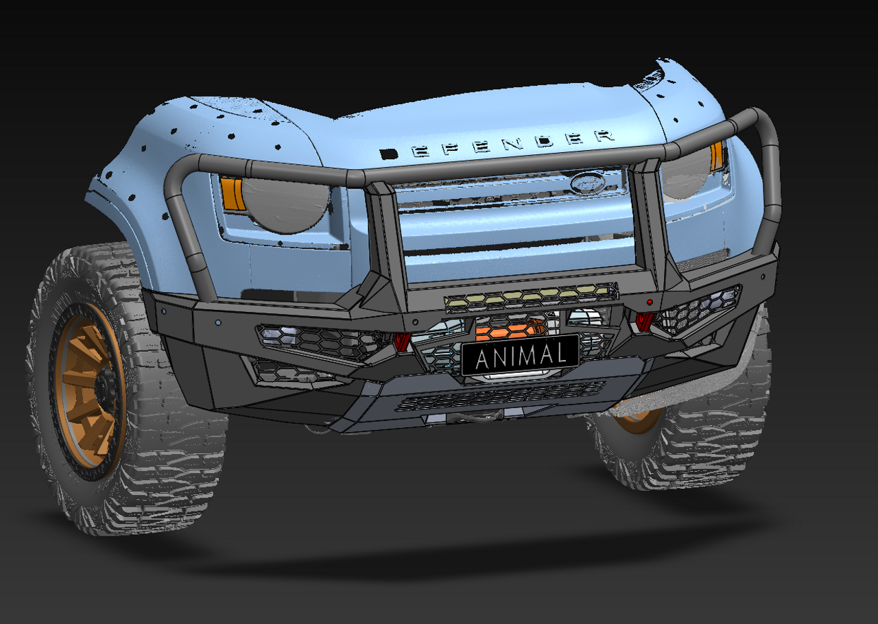 Offroad Animal Toro Bull Bar - Land Rover Defender (2020+) | aussieoffroadperth