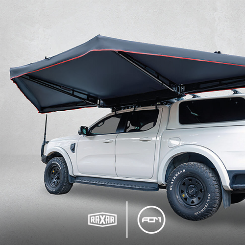 RAXAR 180 Free Standing Awning | AOM Offroad - 4x4 Accessories