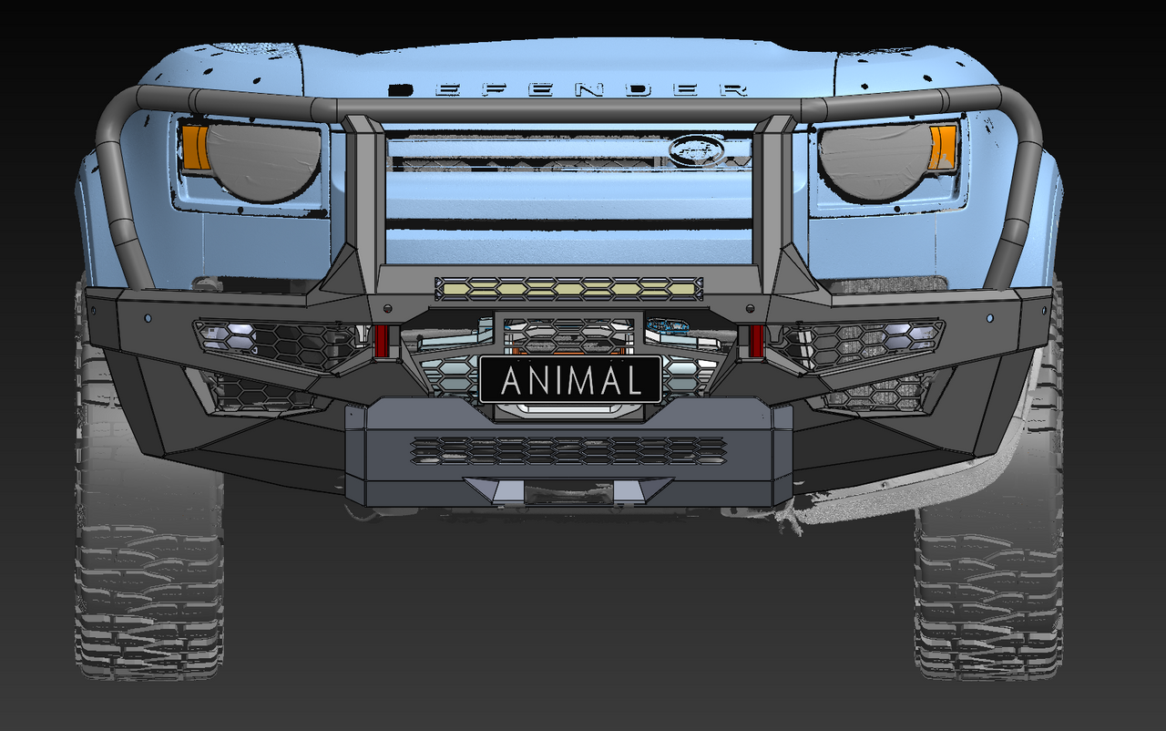 Offroad Animal Toro Bull Bar - Land Rover Defender (2020+) | aussieoffroadperth