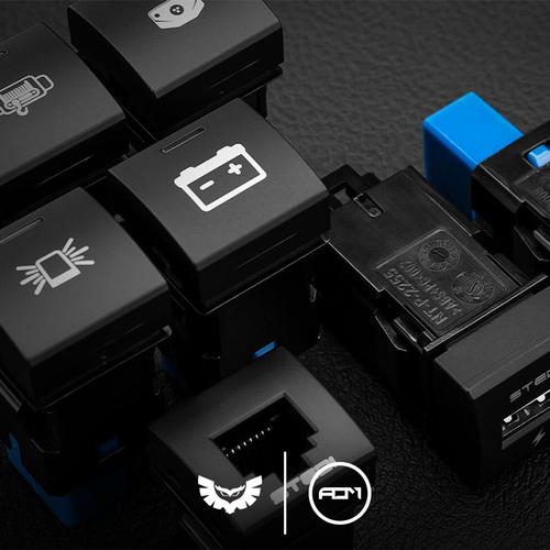 STEDI Square Switches | AOM Offroad - 4x4 Accessories