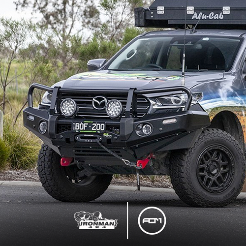 Ironman 4x4 Deluxe Bull Bar - Mazda BT-50 (2020 - 2024) | AOM Offroad ...