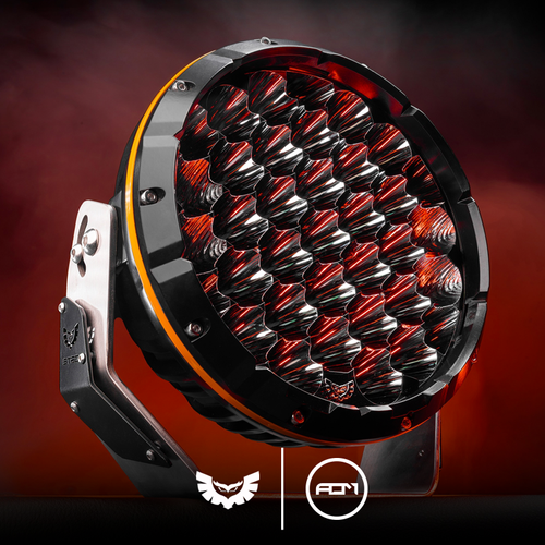 STEDI LED Round Spot Lights - 8.5" TYPE-X™ SPORT (Pair) | AOM Offroad ...