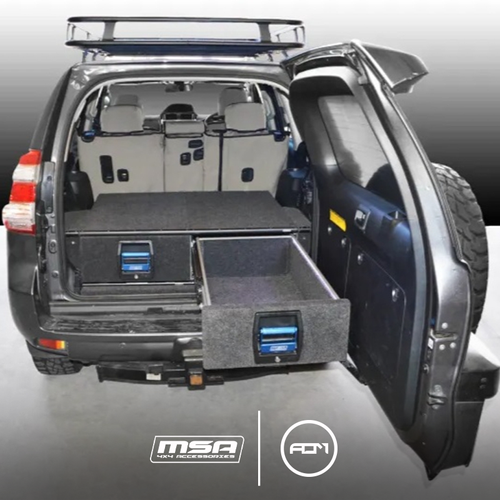 MSA Complete RIGHT Storage Drawer Kit - Toyota Prado 150 Series (2009 ...